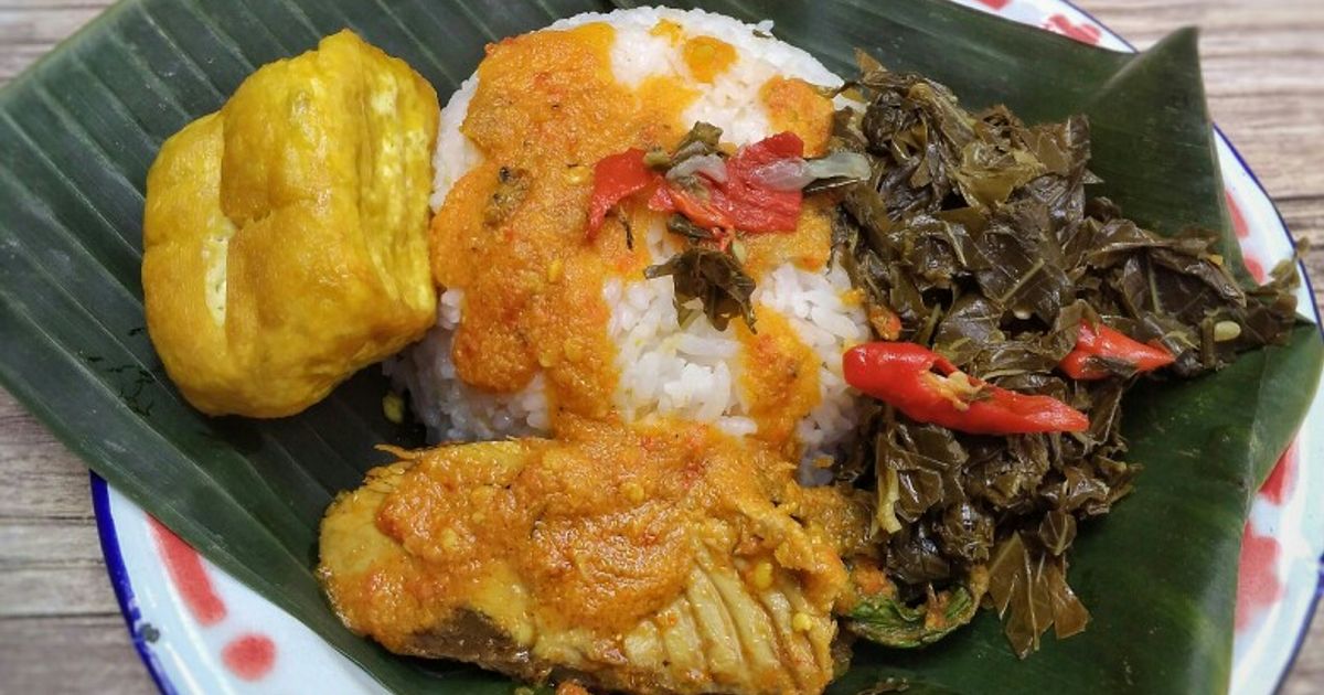 Resep Nasi Campur Khas Manado : Tongkol Woku Belanga + Sayur Garo oleh ...