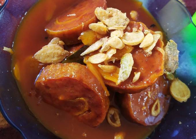 Resep Rolade Balado Simple oleh Arin - Cookpad