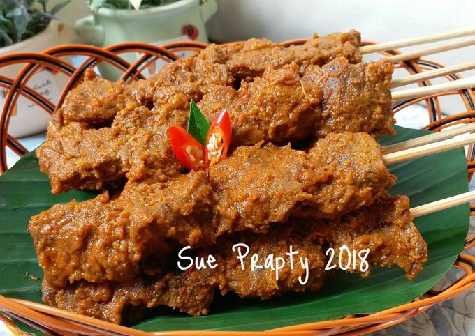 Resep Sate Daging Komoh oleh 🌸🌼🍀Sue Prapty 🍀🌼🌸 - Cookpad