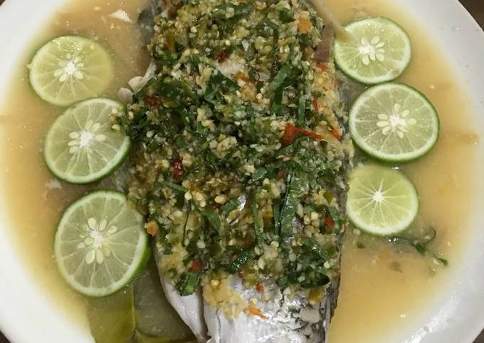 Resep Tim ikan kakap ala Thai oleh Yeni Tan - Cookpad