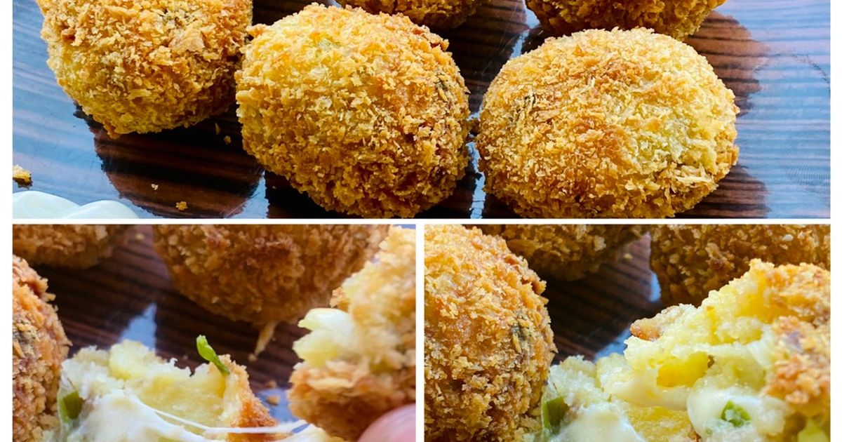 Resep Beef Moza Croquette / Kroket Sapi Mozarella #Menu Mpasi #Menu Gt ...