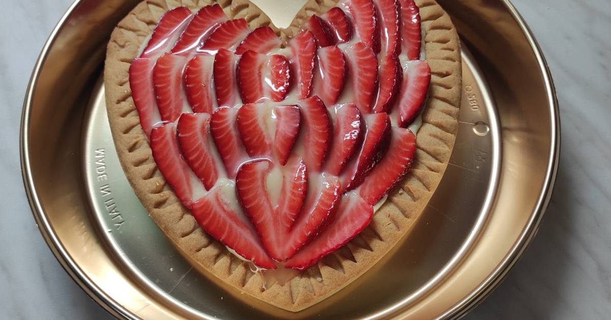 Ricetta Crostata con crema pasticcera e fragole di simo_sweetdays - Cookpad
