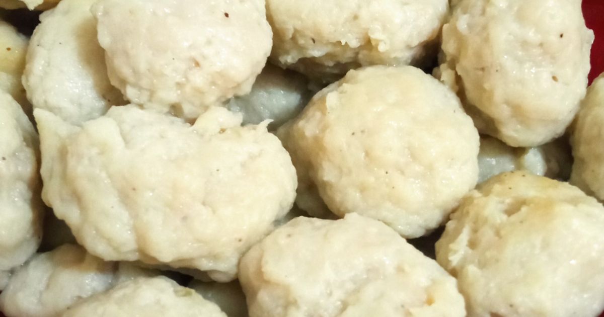 Resep pentol bakso sapi tepung maizena rumahan enak dan mudah - Cookpad