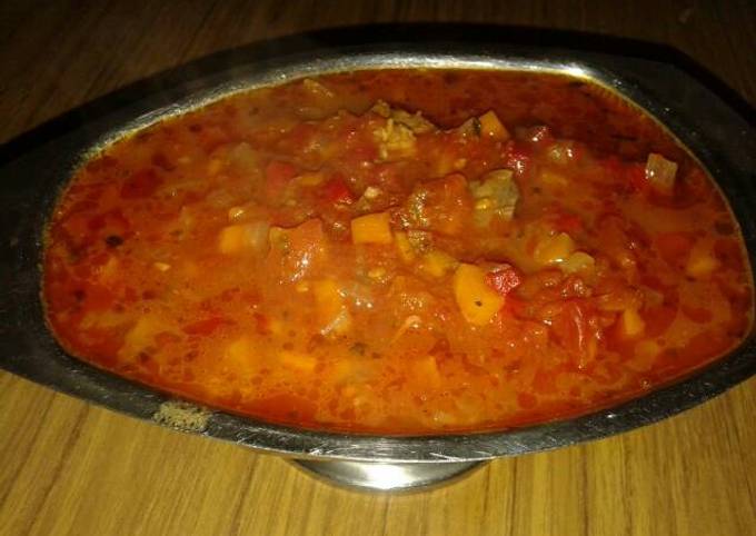 Salsa de Menudo de Pollo Receta de Valencio Molina- Cookpad