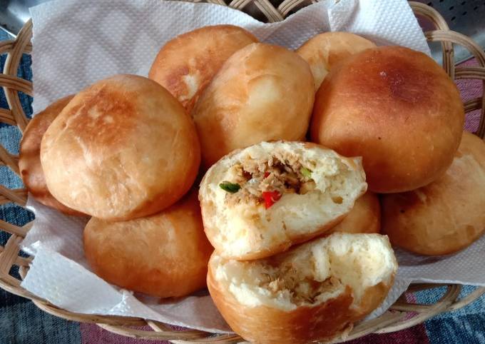 Resep Roti goreng isi tuna oleh sekar Ayudya Pertiwi - Cookpad