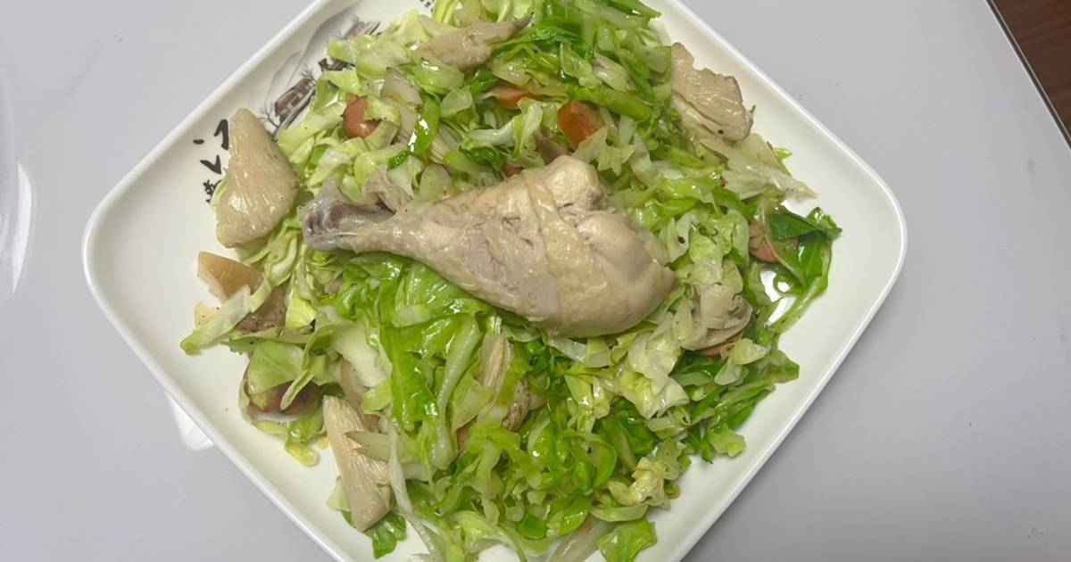 Repollo con Pollo Receta de YUNISLEIDIS 🌹 - Cookpad