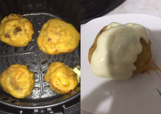 Marranitas en freidora de aire Receta de Vanessa Ramírez- Cookpad