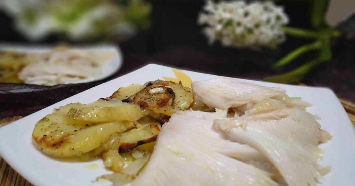 58 recetas muy ricas de raya con patata compartidas por cocineros ...