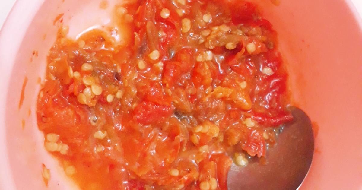 Resep Sambal Bakso Simple /Sambel Baso Aci Cilok Cuanki Rawon Sop Sate ...