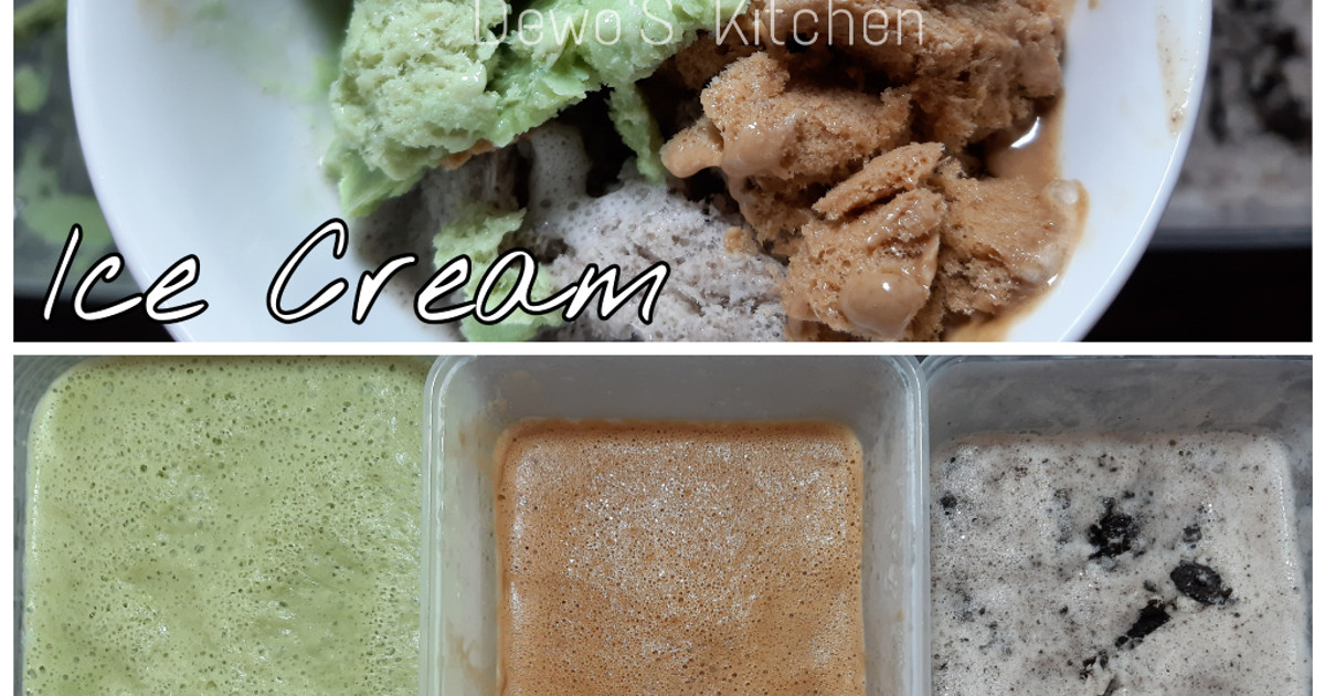 Resep Ice Cream Susu Uht oleh Dewo Saputro Dewi Heru (Dewo'S Kitchen ...