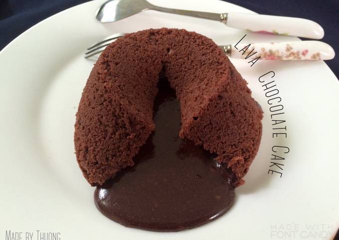 Cách Làm Món Lava chocolate của Thương Yêu - Cookpad
