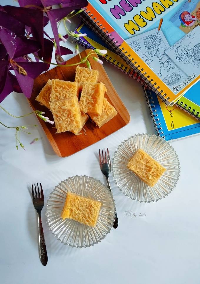 Resep 492. Getuk Singkong Keju Panggang oleh Dee's - Cookpad