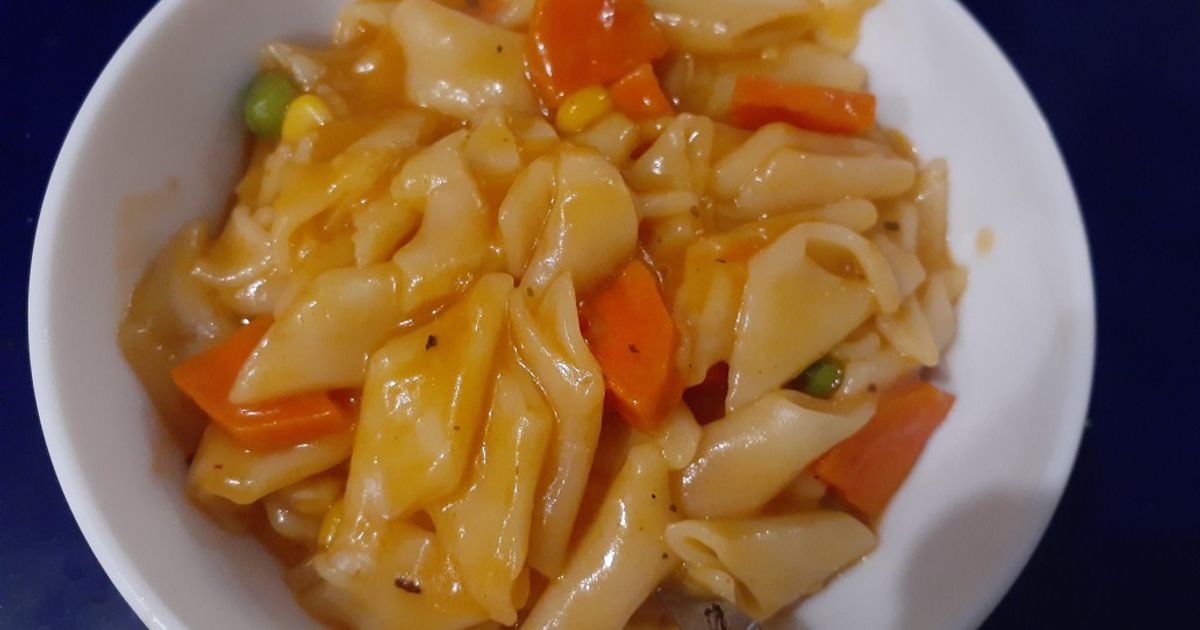Penne Pasta Vegetable Soup 😋 Recipe by AK 👩🏻‍🍳 - Cookpad