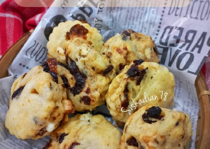Resep Cranberry Chocolate Scone (Roti BEKU asal Scotlandia) oleh Siska Dian Fitriana (Siska Dian ...