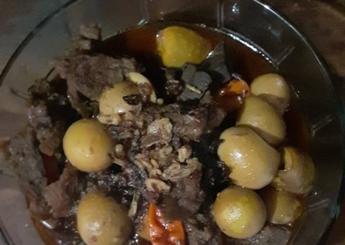 Resep Krengsengan daging telur puyuh pedas manis oleh Errina Candra ...