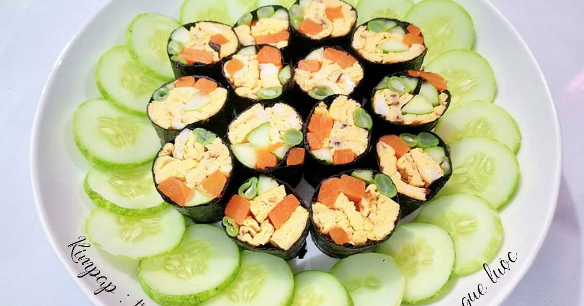 Cách Làm Món Kimpap Keto - LMPT của LMPT - Cookpad