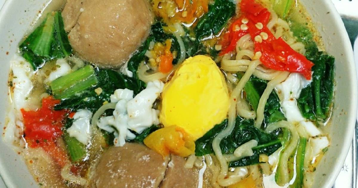 Resep Mie rebus spesial oleh Mom Shakila - Cookpad
