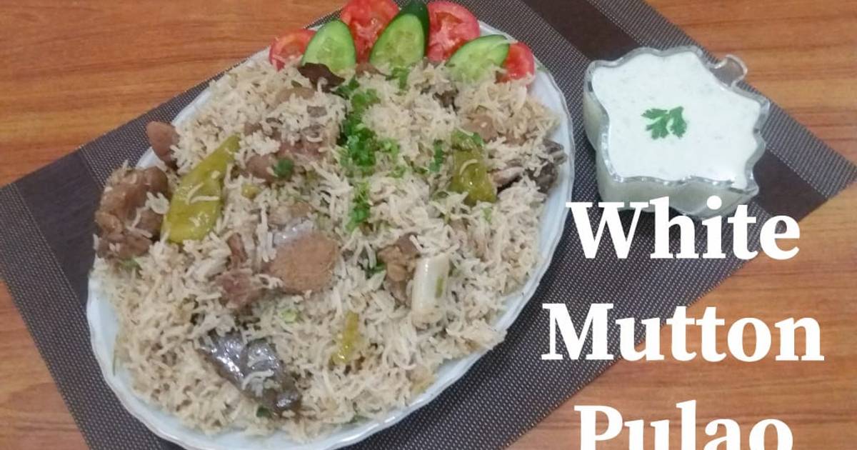 White Mutton Pulao Eid Special Recipe by MOMMY DAUGHTER KITCHEN - Cookpad