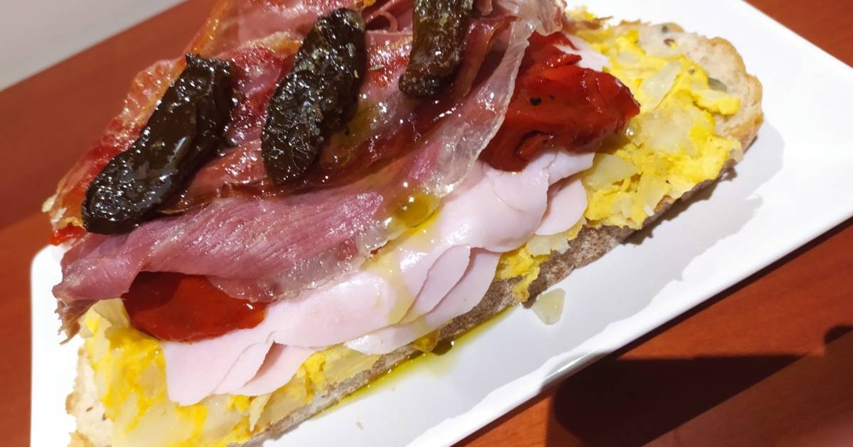 Pinchos de jamón serrano - 23 recetas caseras- Cookpad