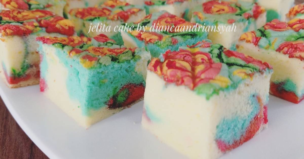 Resep Jelita cake 3 telur metode all in one oleh Dianca Andriansyah ...