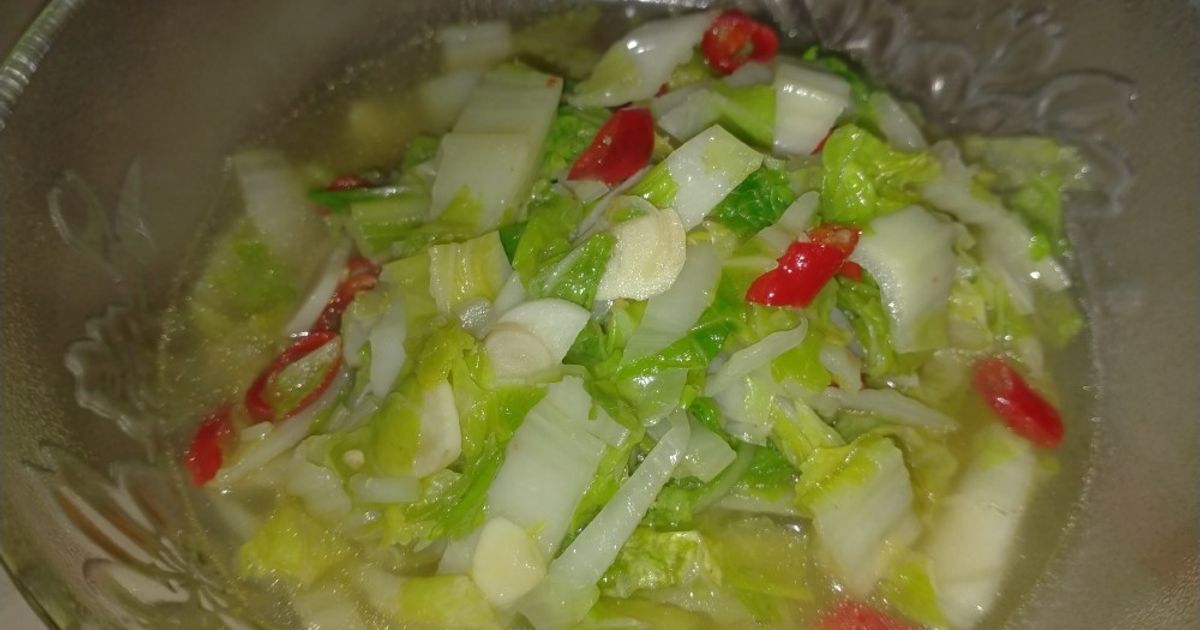Resep Sayur Sawi Simple oleh Fathia Aini - Cookpad