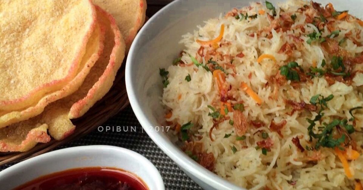 Resep Mihun Rasa Nostalgia (Menu Sarapan #5) oleh OpiBun - Cookpad