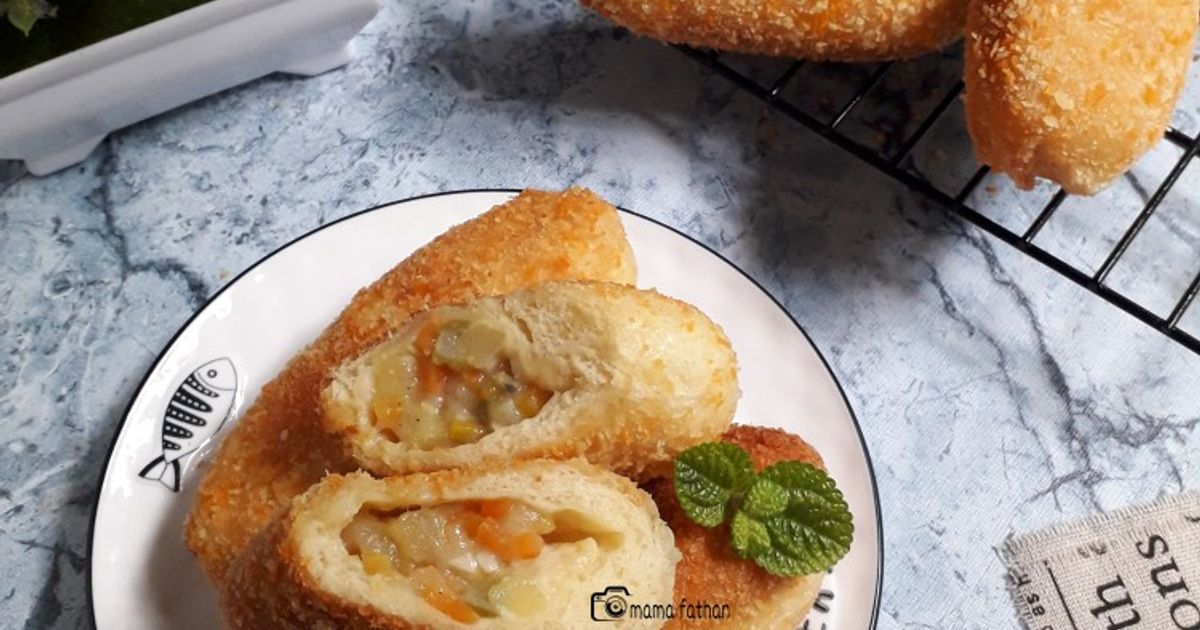Resep Roti Goreng Isi Sayur oleh Mama fathan - Cookpad