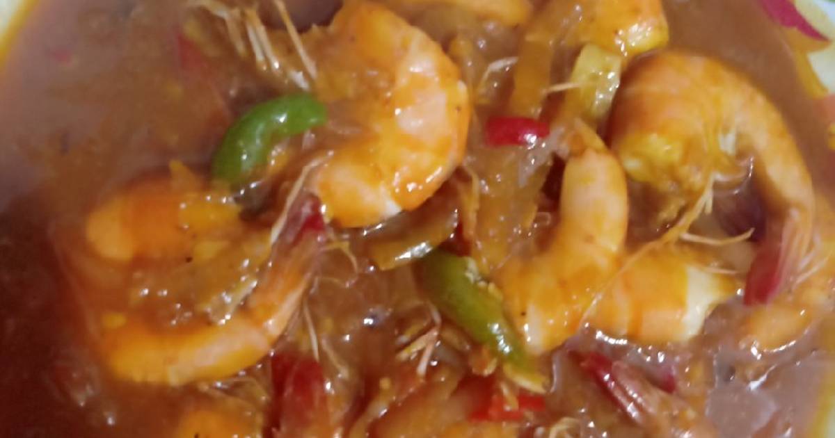 Resep Udang saos padang oleh Suci Handayani - Cookpad