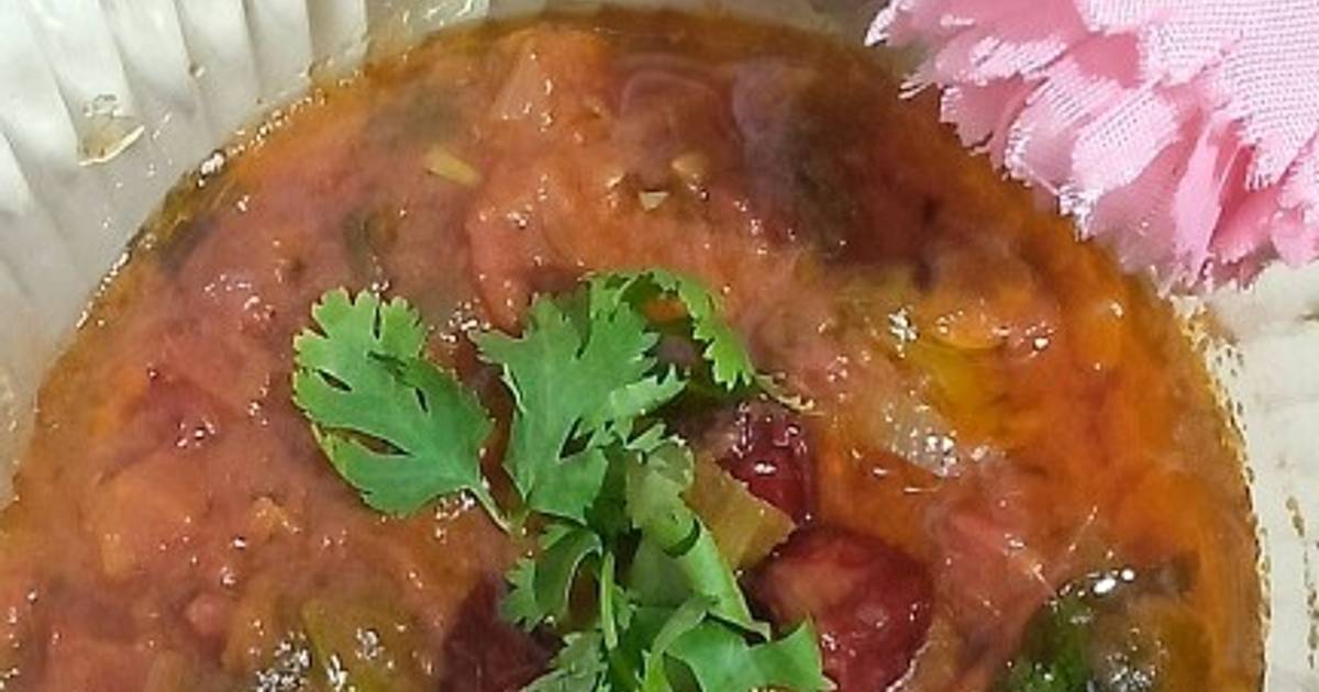 My mom recipe tamatar ki chutney Recipe by Huma Nasir - Cookpad