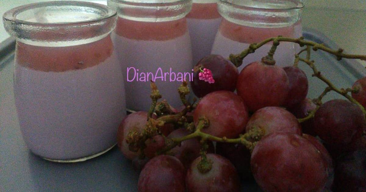 134 resep puding silky anggur enak dan mudah - Cookpad