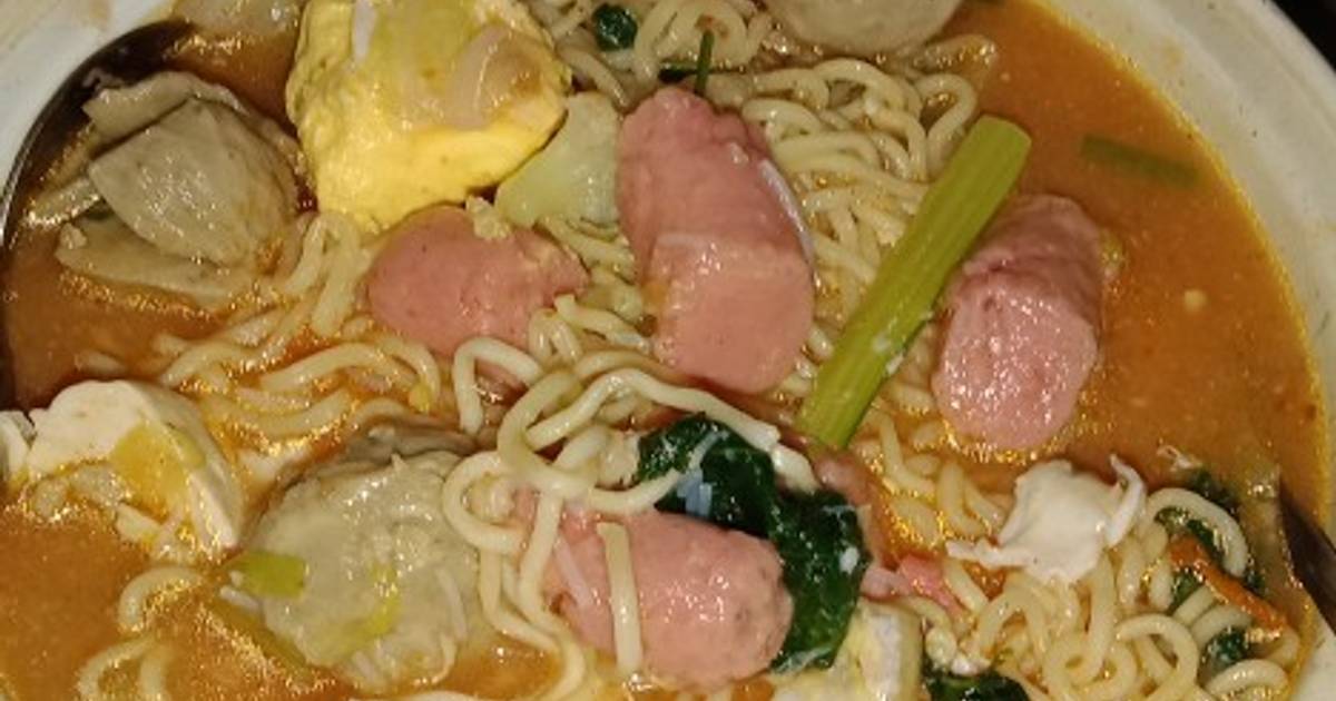 Resep Mie rebus rumahan oleh Haryanti Haryanti - Cookpad