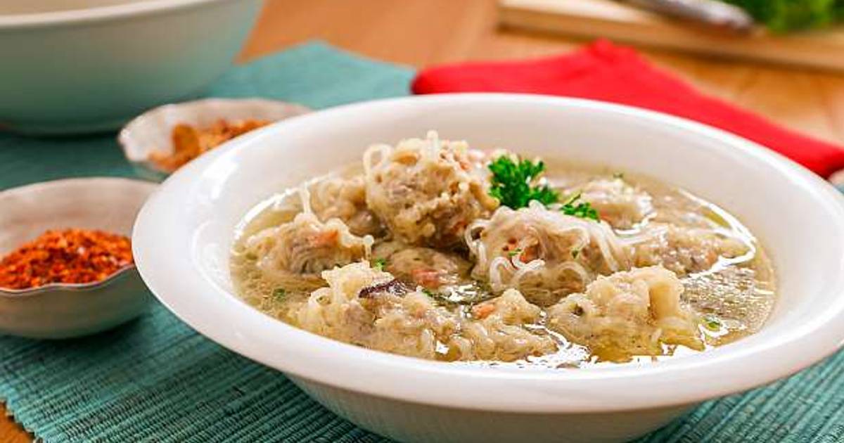 149 resep bakso rambutan daging giling ayam enak dan mudah - Cookpad
