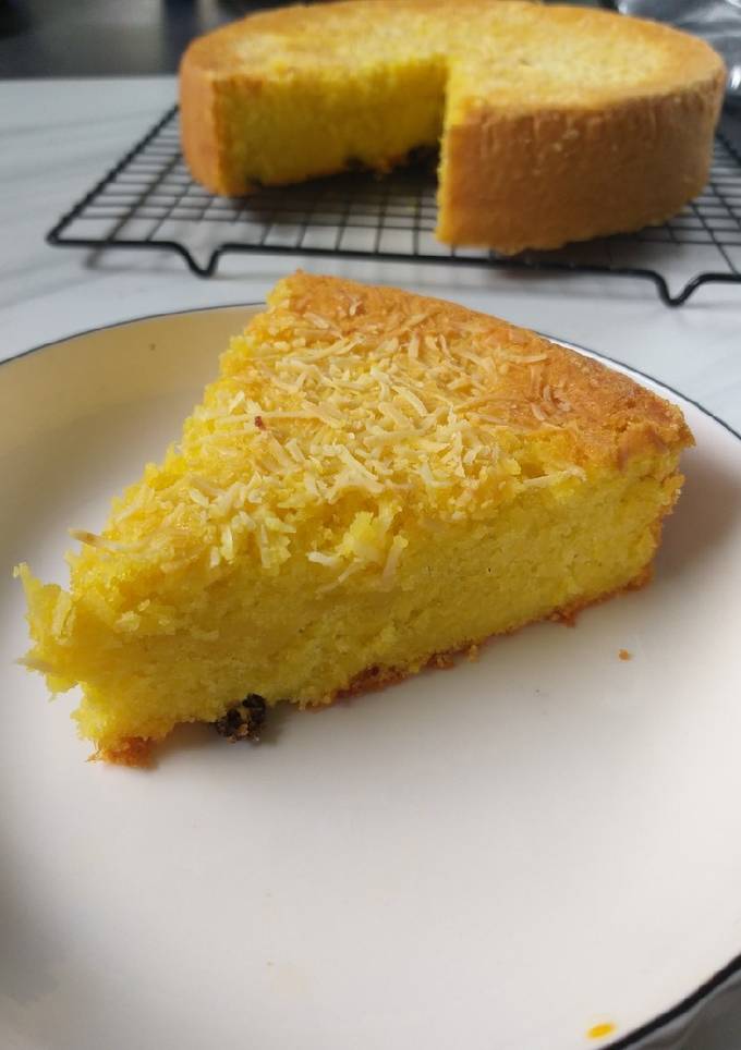 Resep Bolu Labu Kuning metode all in one, super moist dan lembut lezat ...