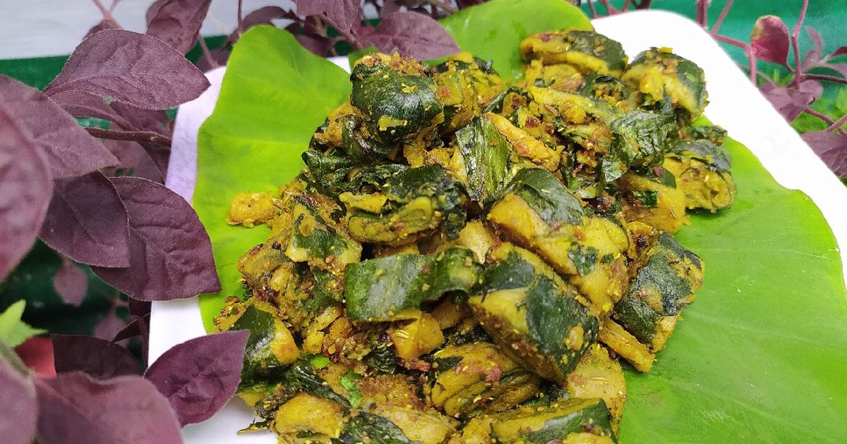 Arbi Ke Patte Ki Sabji Recipe by Kavita Gupta - Cookpad