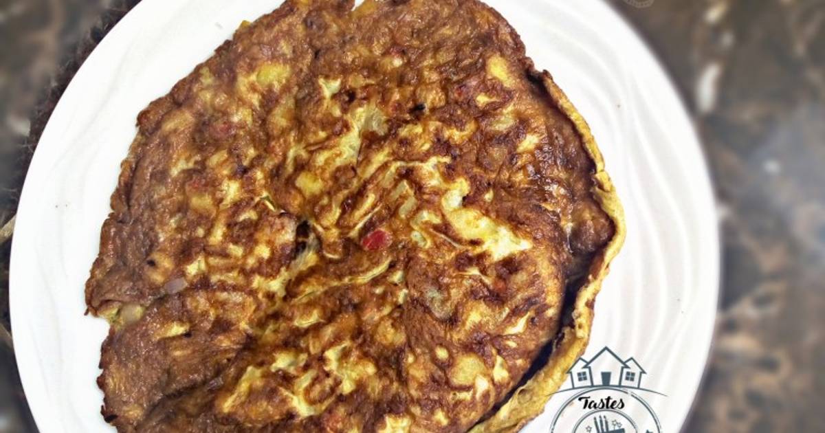 Egg and Irish omelette Recipe by Tastes By Tatas. - Cookpad