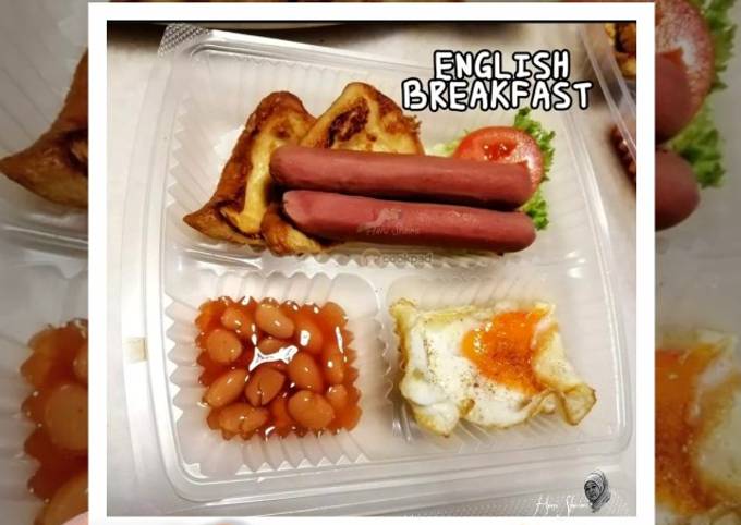 Resipi 4:10:23 - Menu Rahmah (English Breakfast) oleh Hani Shaimi - Cookpad