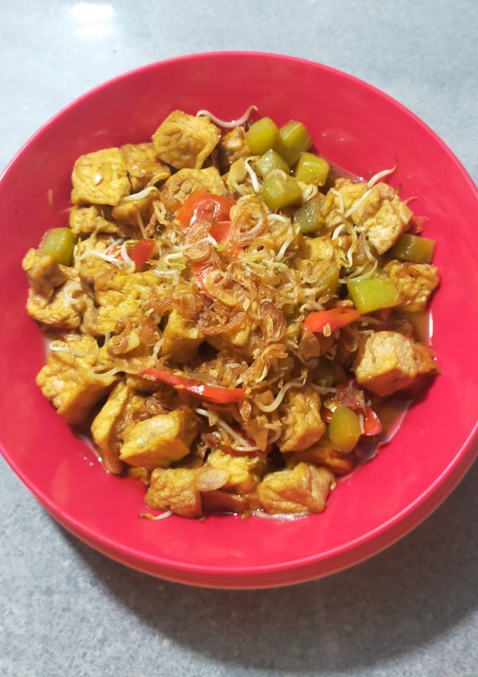 Resep Oseng Labu Siam Tahu Tempe oleh Endah MRP - Cookpad
