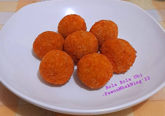 Resep Bola Bola Ubi oleh PawonMbakNing - Cookpad