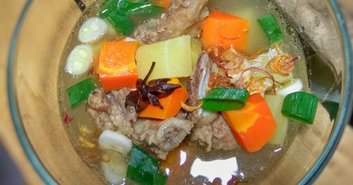 Resep Sop Balungan (Sop Tulang Sapi) oleh Sonia Stephanie - Cookpad