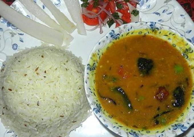 Dal rice Recipe by Prathibha Tayal - Cookpad