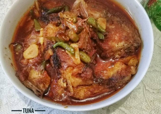 Resep Tuna Pedas Manis Oleh Farida Sulthan 🇮🇩 Ig Malika02782 Cookpad