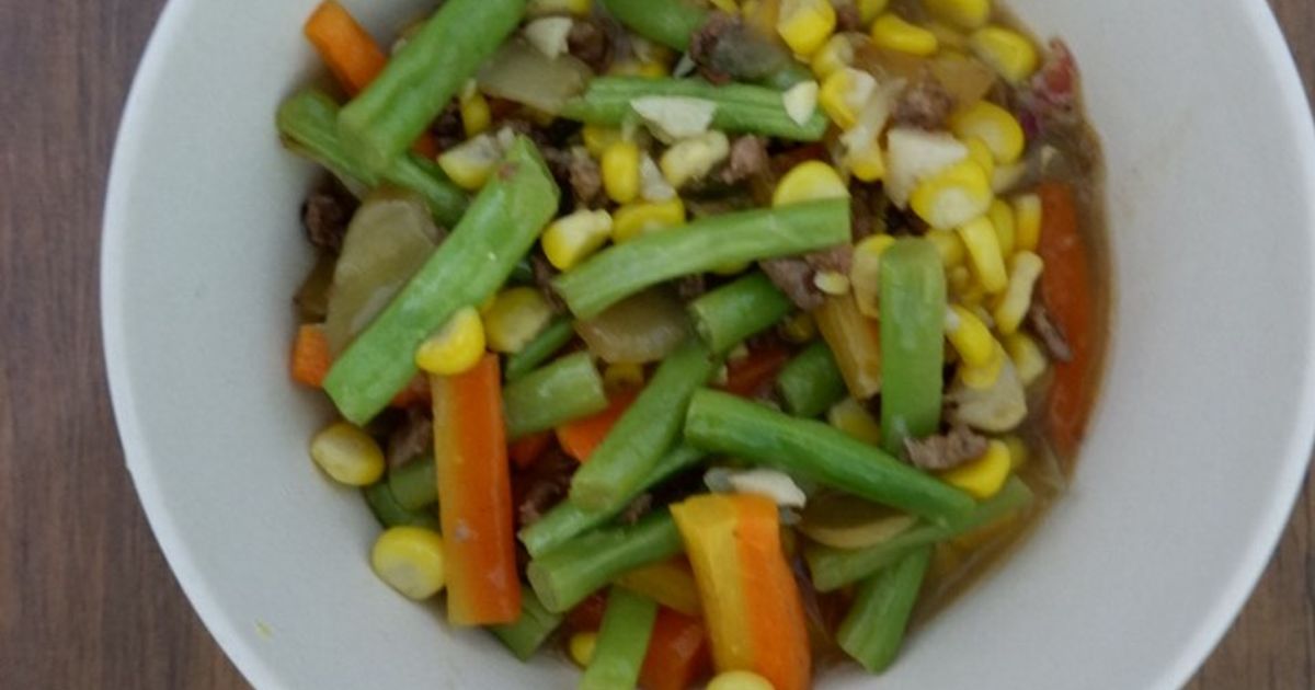 Resep Tumis Buncis Wortel Daging Ala Resto But It’s Simple! (Teman ...