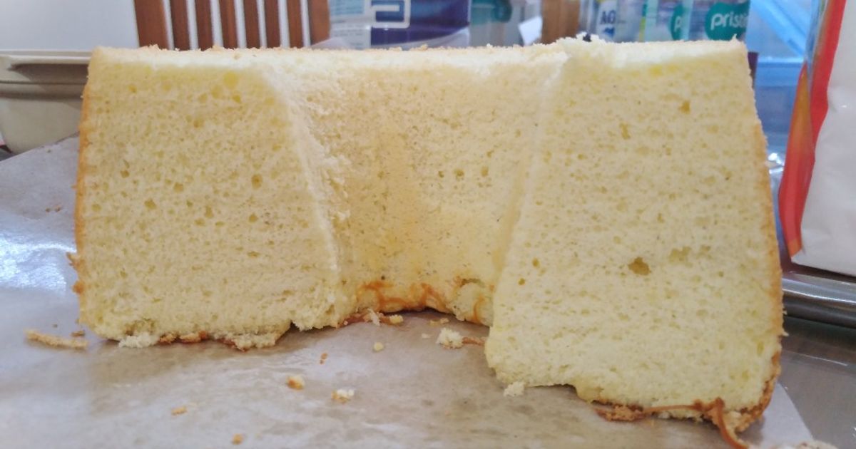 Resep Cheese Chiffon Cake oleh Kun - Cookpad