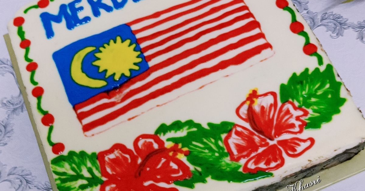 Resipi Kek Batik Cheese Merdeka #Merdeka #Chefzam oleh Aznie Khasri ...