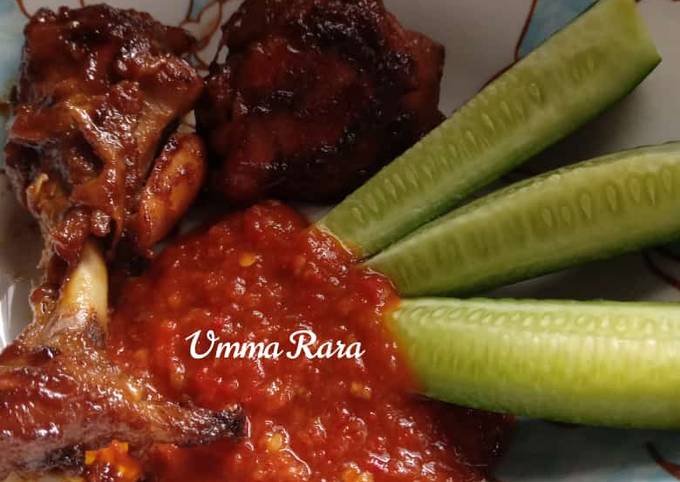 Resep 40 Ayam Bakar Bumbu Instan Sambal Oleh Yulia Sari Cookpad