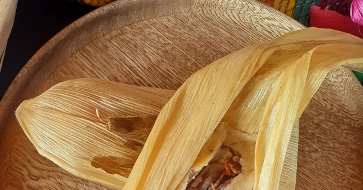 Tamal De Cambray Rojo Receta de Botanas Istmeñas- Cookpad