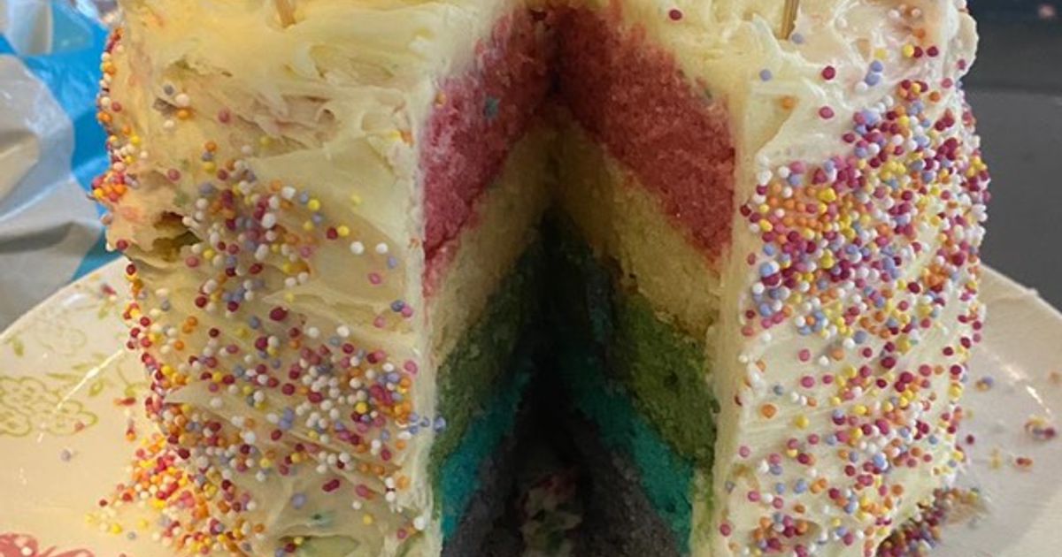 Pride Cake! Recipe by Beth Harper - Cookpad