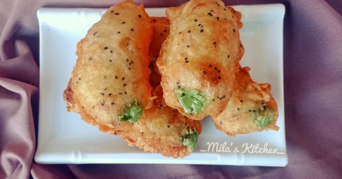 Resep Pisang Kopong Matcha oleh _Mila's Kitchen_ - Cookpad