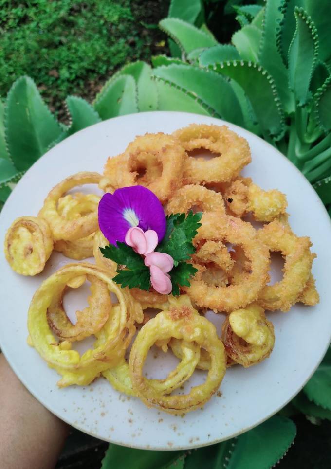 Resep Crispy Onion ring (10-GAS2025) oleh Mirna BenyWidodo - Cookpad