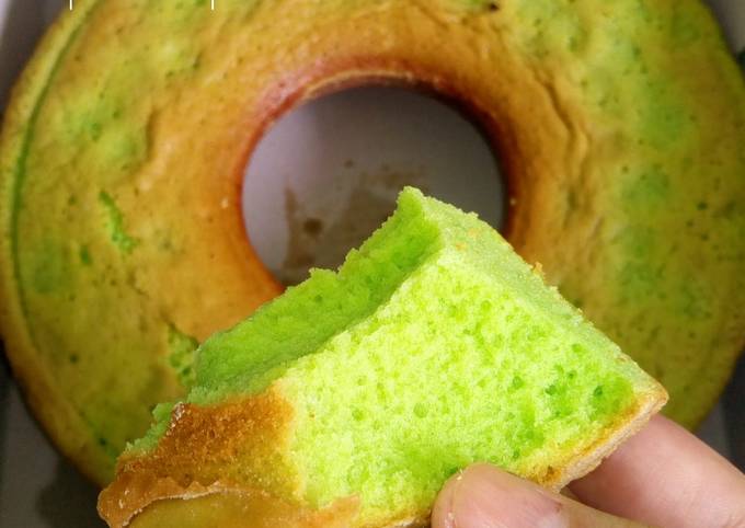 Resep Bolu Rasa Pandan oleh Wiwit Aryanti - Cookpad